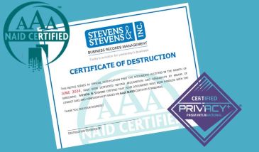 What is a Certificate of Destruction and Why Do I Need One? | SSBRM